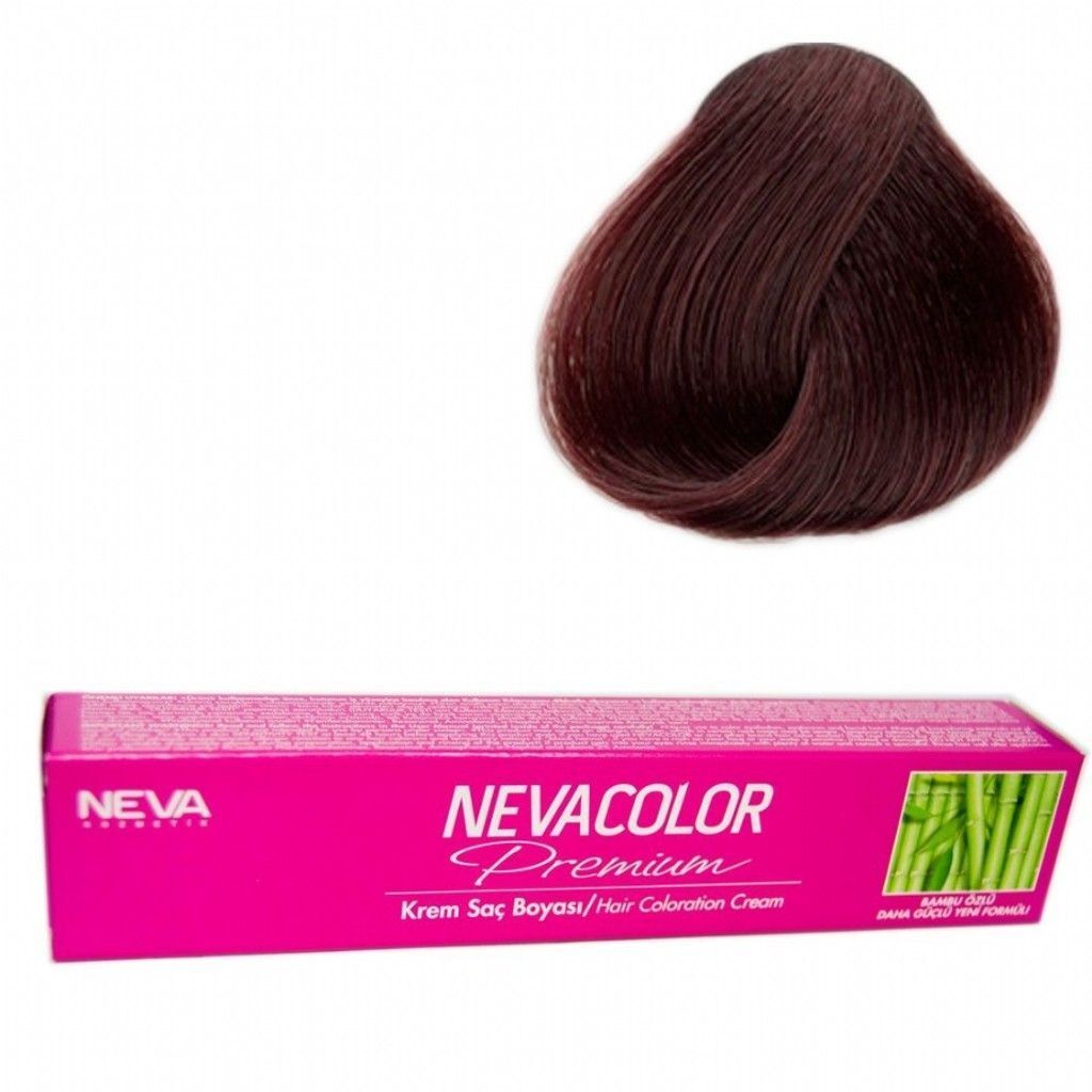 Neva Color Tüp Saç Boyası 4.0 Yoğun Kahve 50 Gr + Oksidan Sıvısı 50 Ml ...