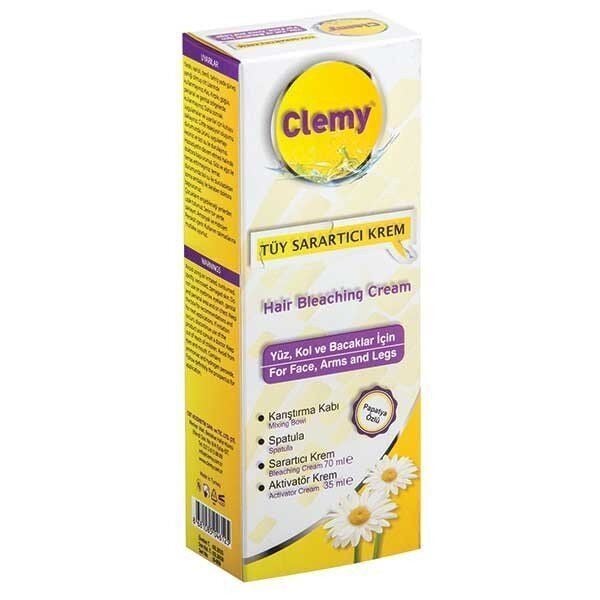 Clemy Tüy Sarartıcı Krem 70 ml + 35 ml,Clemy,Cilt Bakım,Cilt Bakım ...